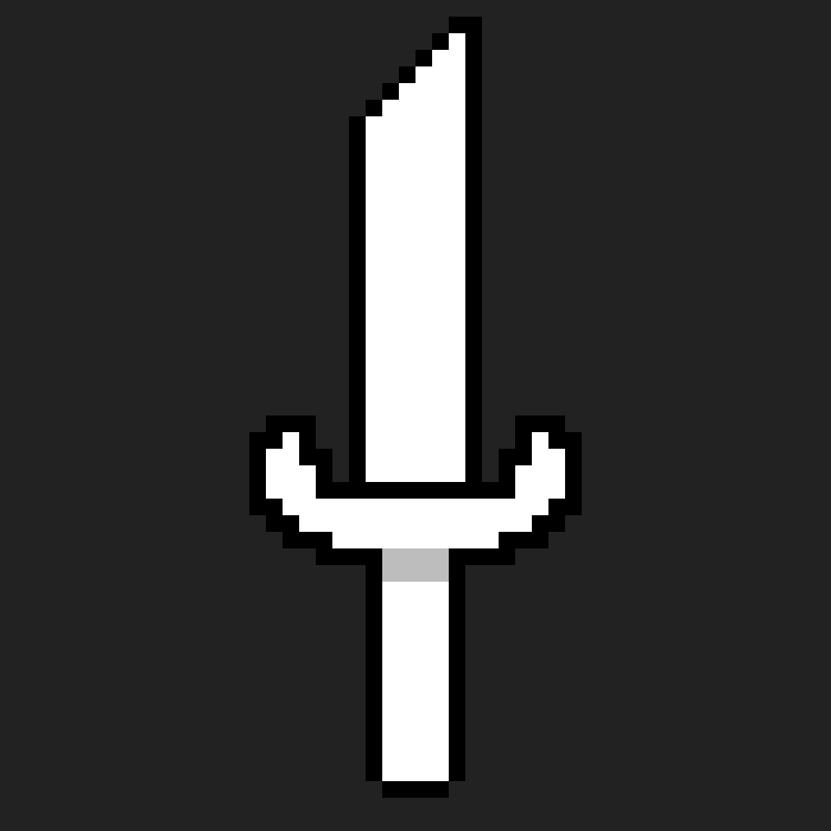Editing Knights sword template - Free online pixel art drawing tool ...