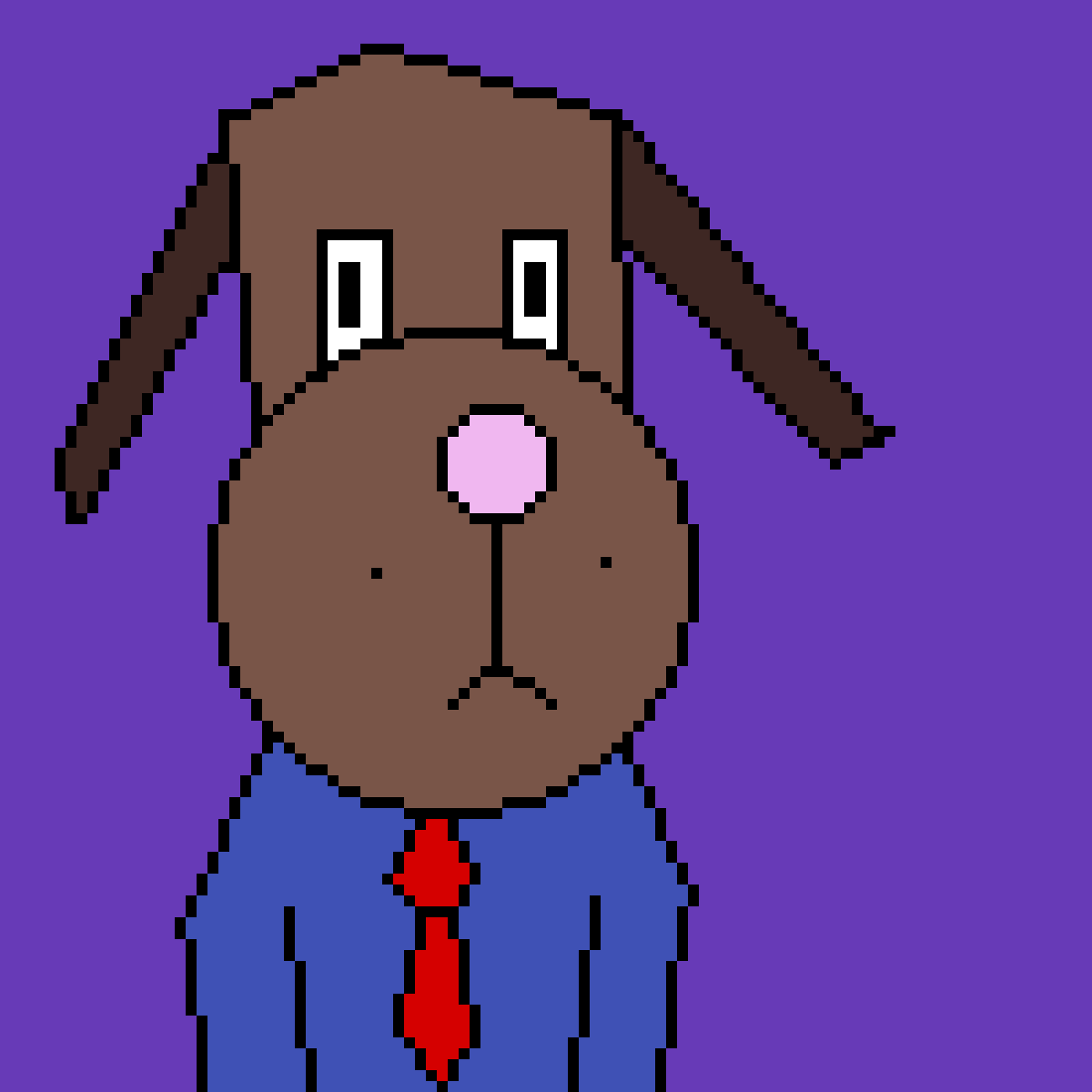 Pixilart - dog man by saaliAli786