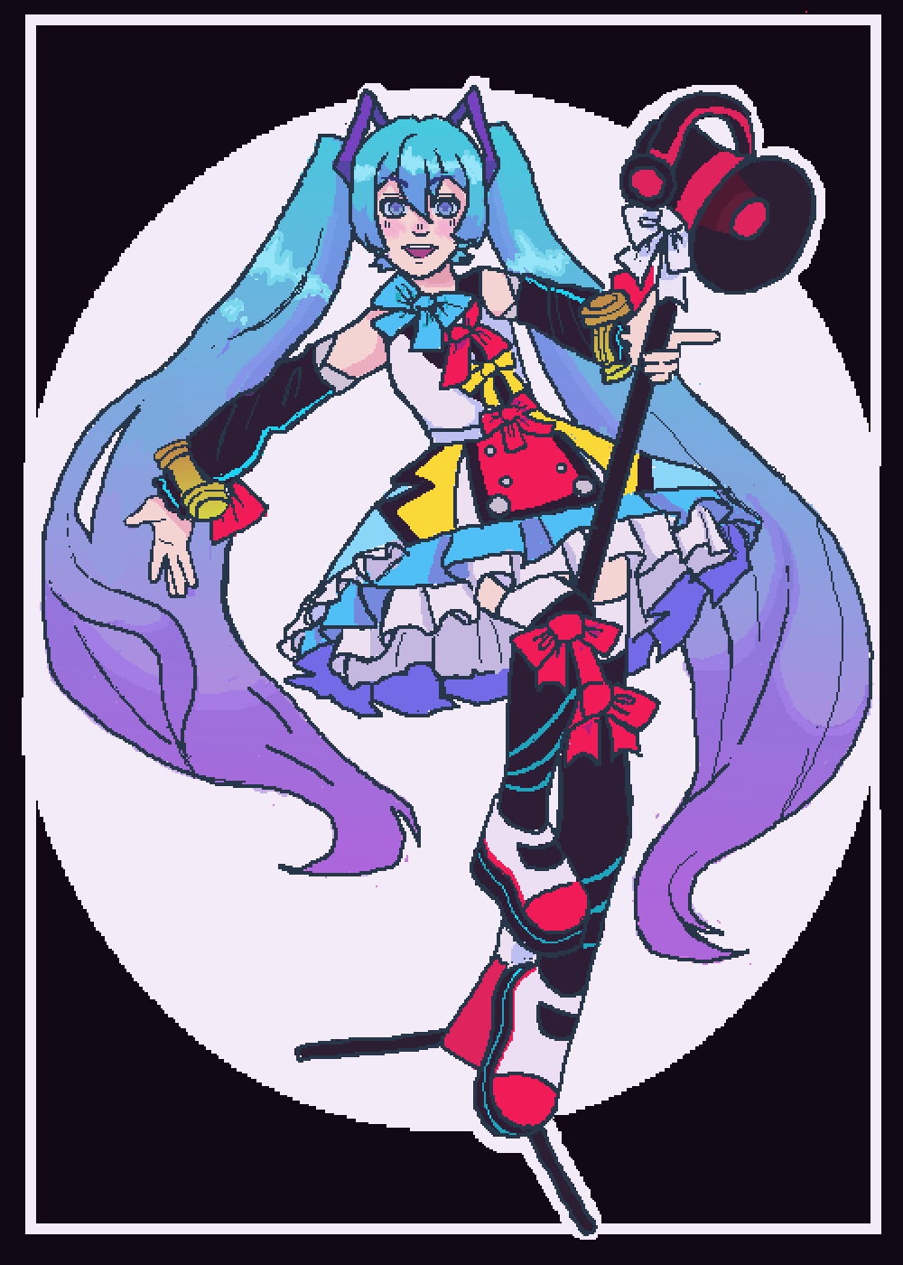 Pixilart - Miku by MushroomRat
