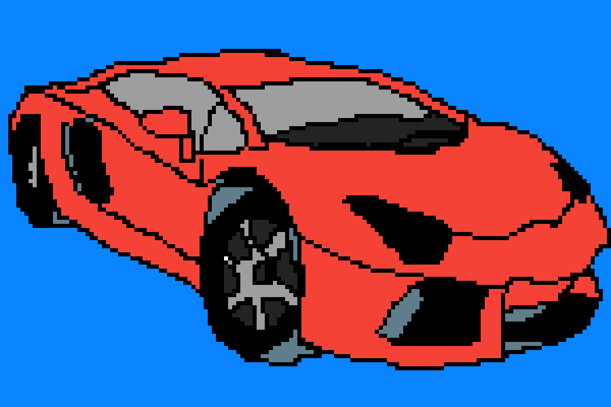 Pixilart - Lambo by Master-Ducky