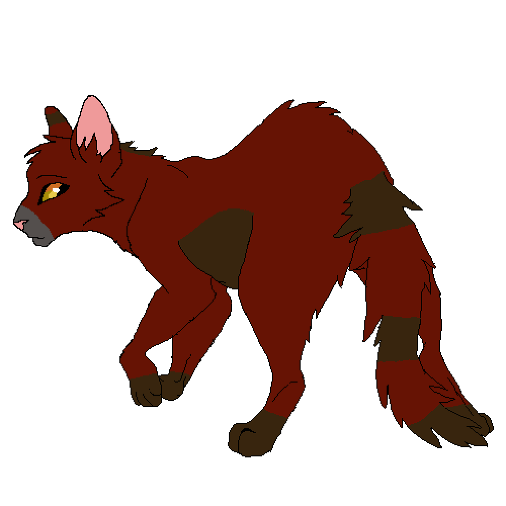 Editing Beatingheart ~ Warrior cats - Free online pixel art drawing ...