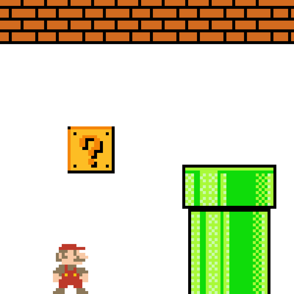 Editing Mario - Free online pixel art drawing tool - Pixilart