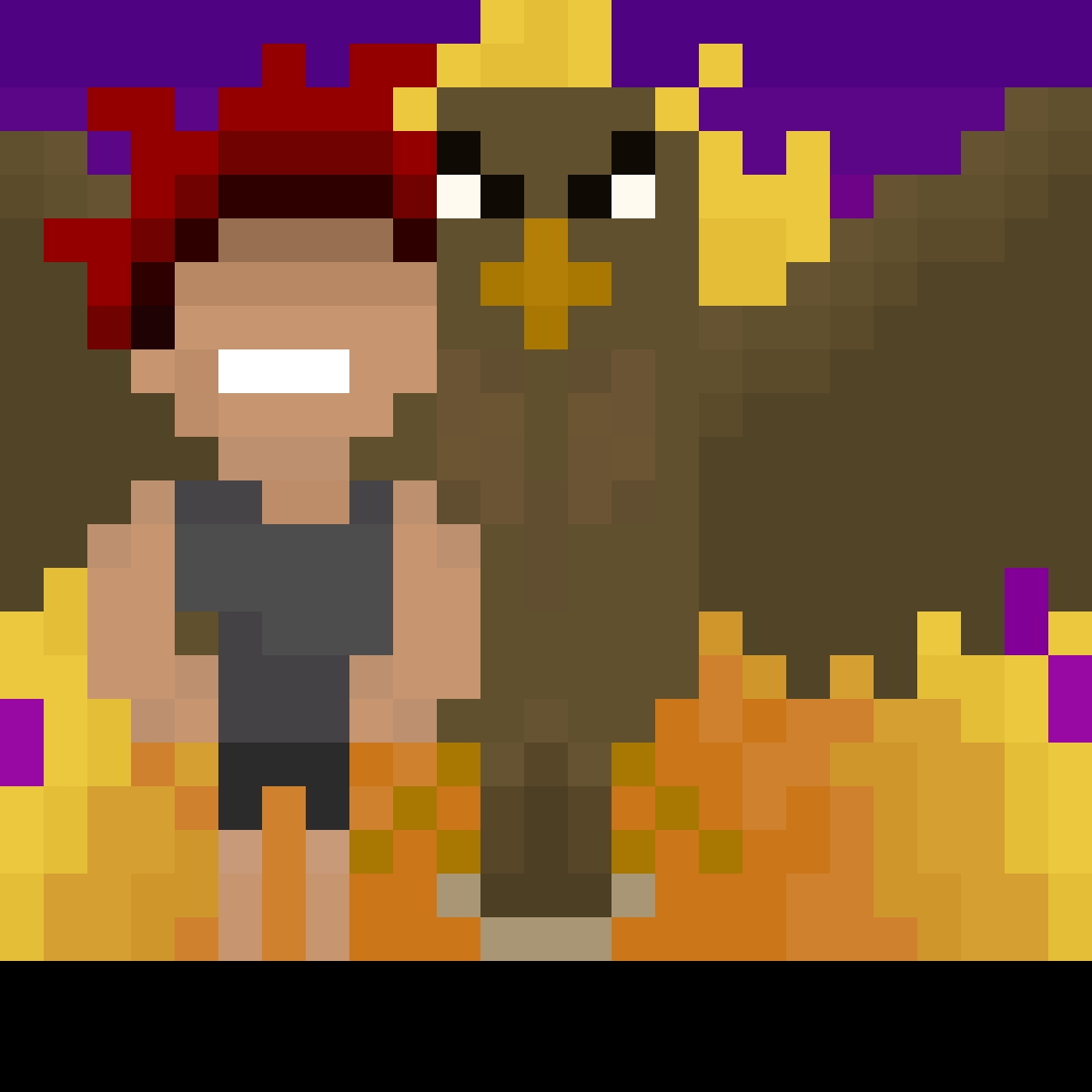 Editing Hawk (Cobra Kai) - Free online pixel art drawing tool - Pixilart