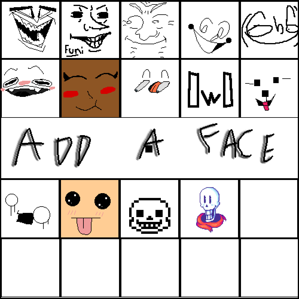 Editing Add A Face - Free online pixel art drawing tool - Pixilart