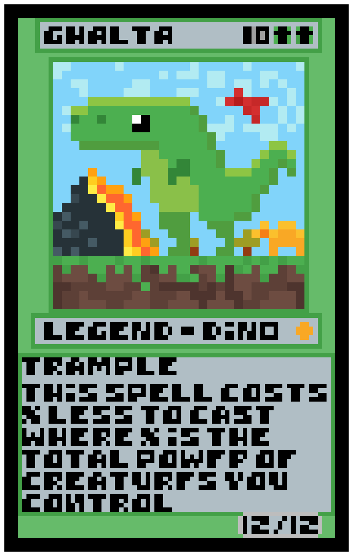 Pixilart - Ghalta v1 by hog
