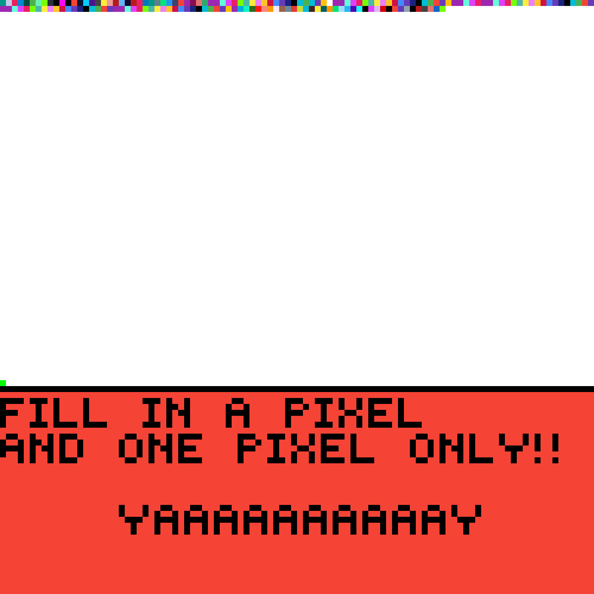 Pixilart - One Small Dot by IamNoobSaibot