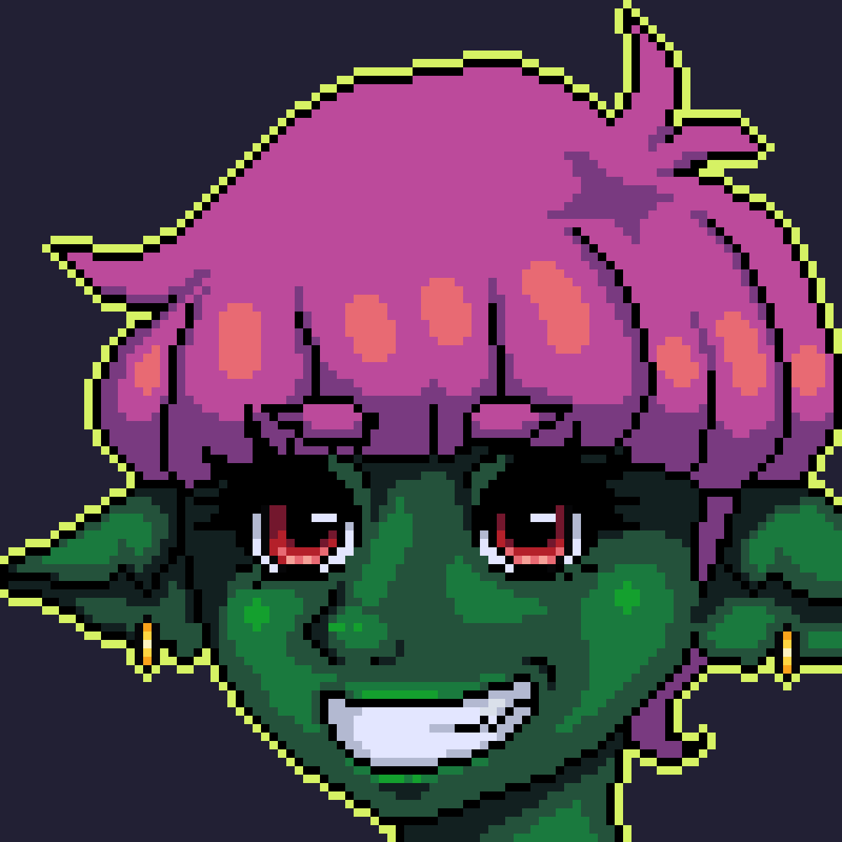 Pixilart - Goblin by Crackomint