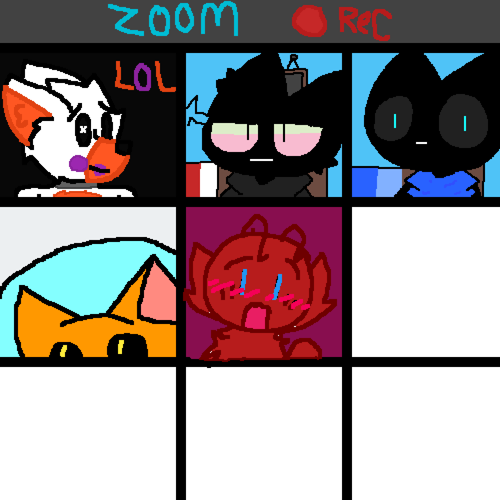 Editing the furry zoom XD - Free online pixel art drawing tool - Pixilart