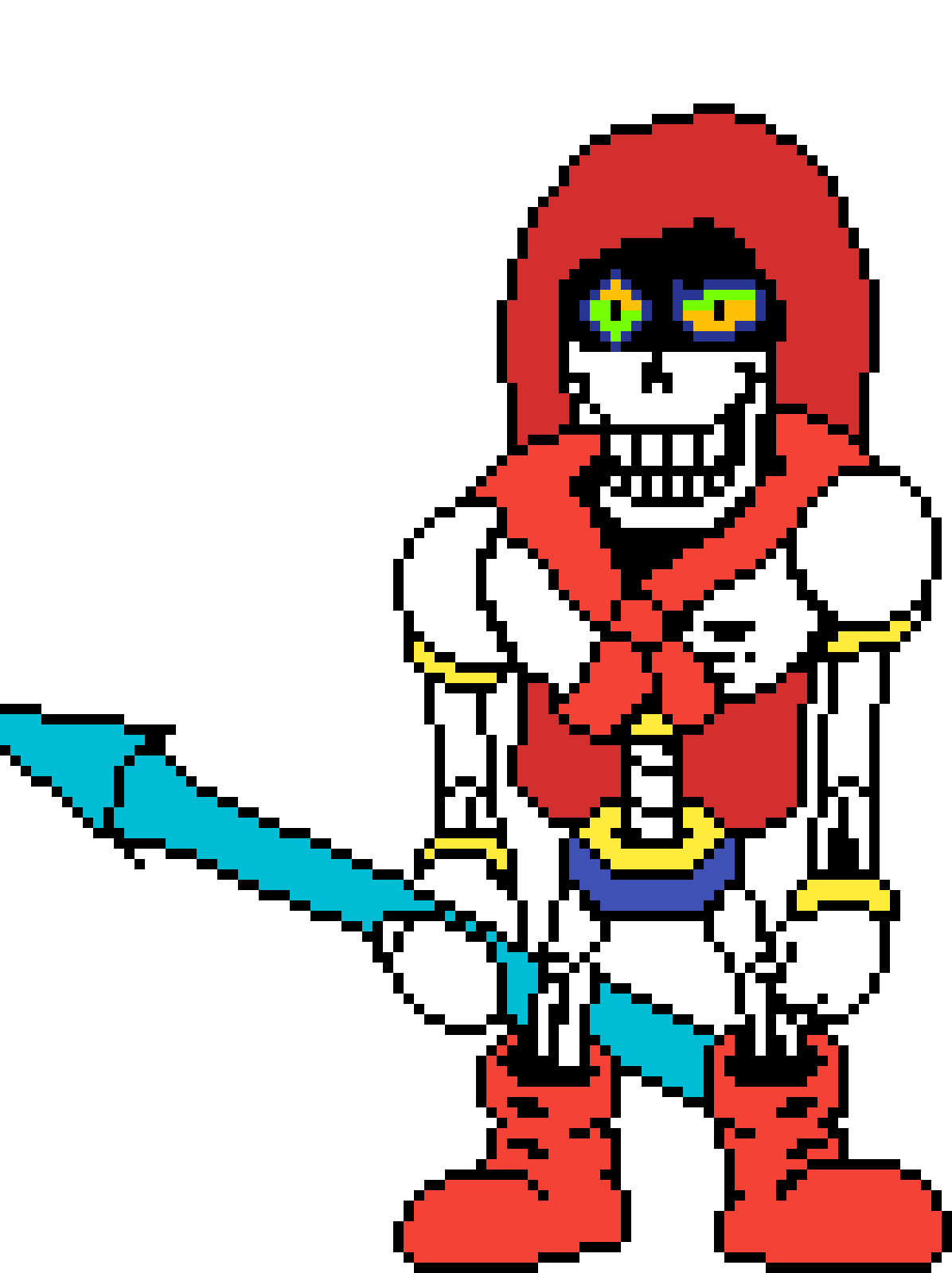 Pixilart - DT Revenge Papyrus by Werdna-5002