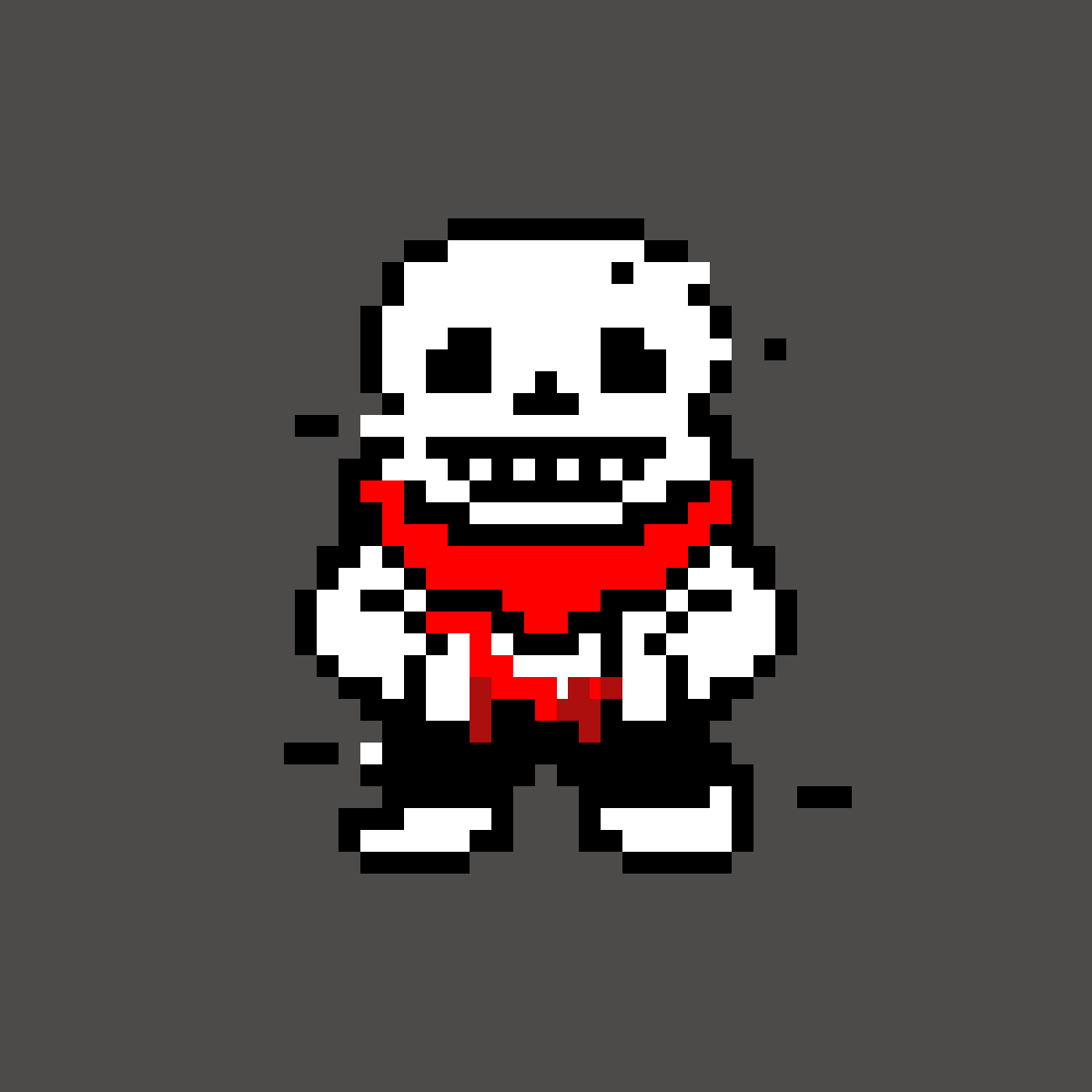 Pixilart - Aftertale Sans by pokesonic1991
