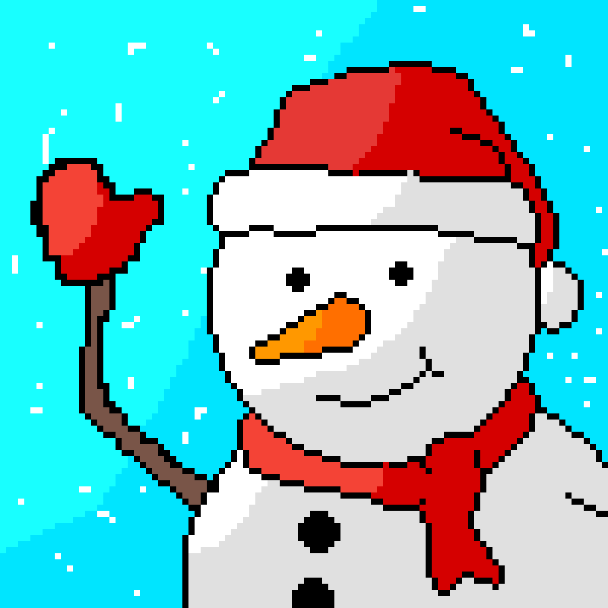 Pixilart - Snowman by among-us-isaac