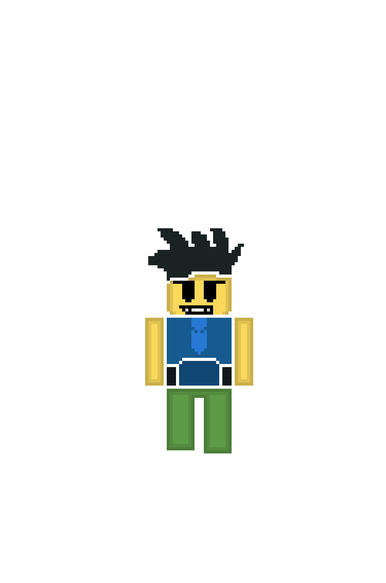 Pixilart - OverWorld Noobie by Titular