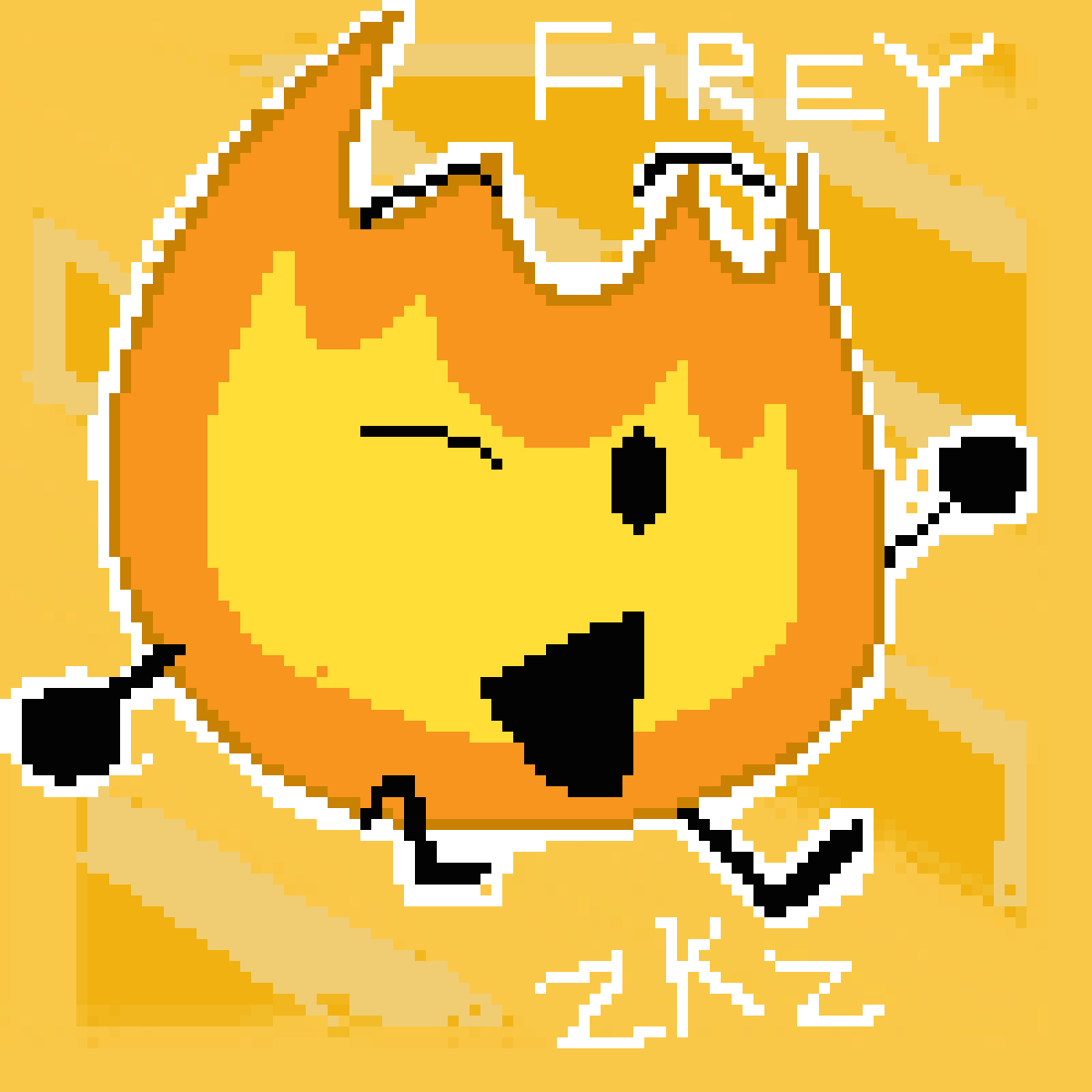 Pixilart - BFB Firey by Zaykidzone11