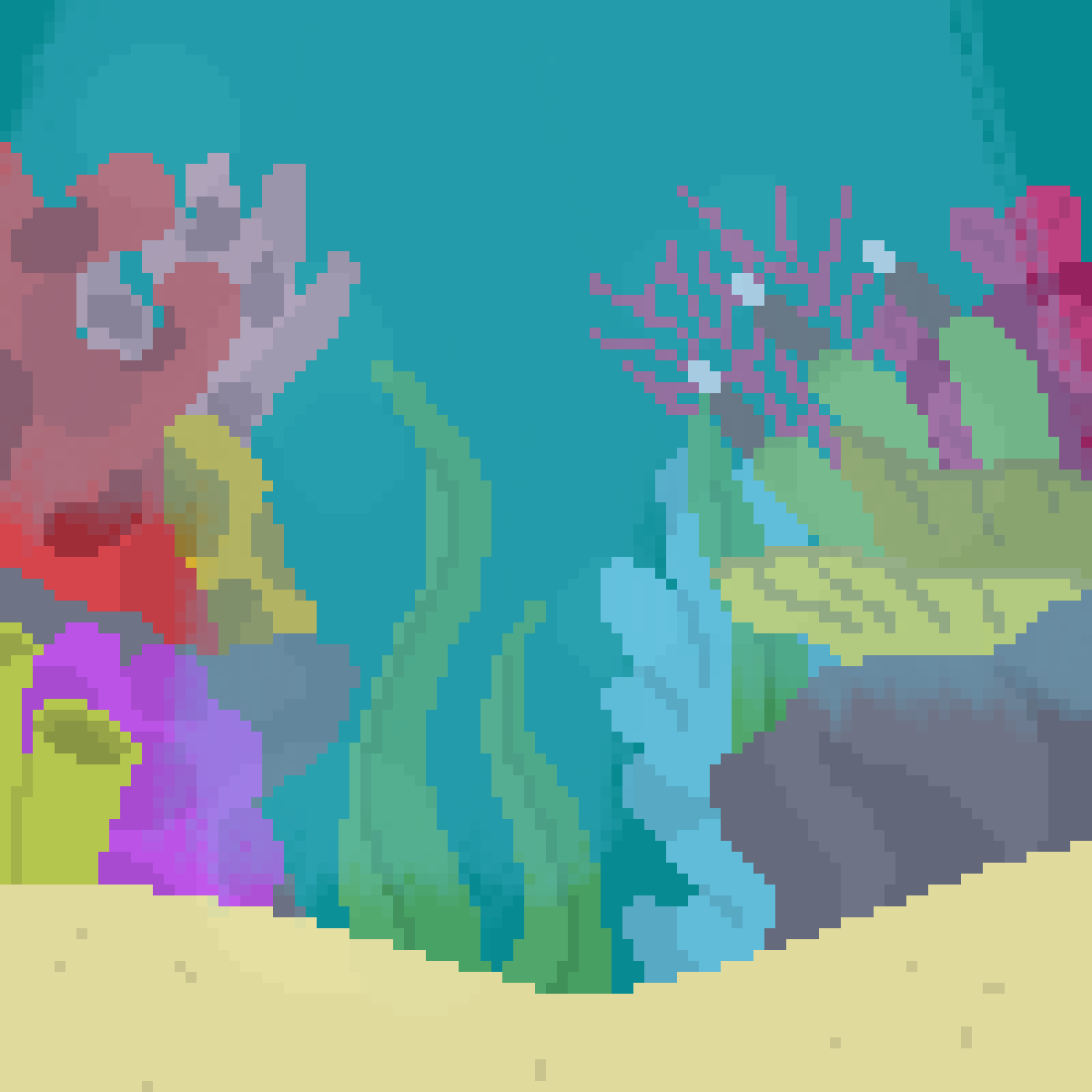 Pixilart - Coral Reef by Sketchboy123