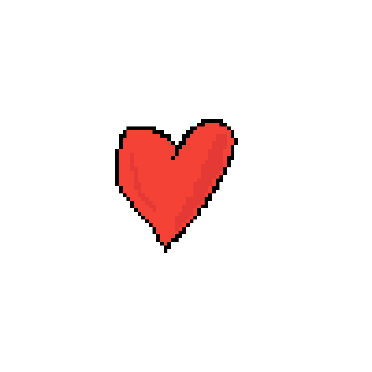 Editing Broken heart - Free online pixel art drawing tool - Pixilart