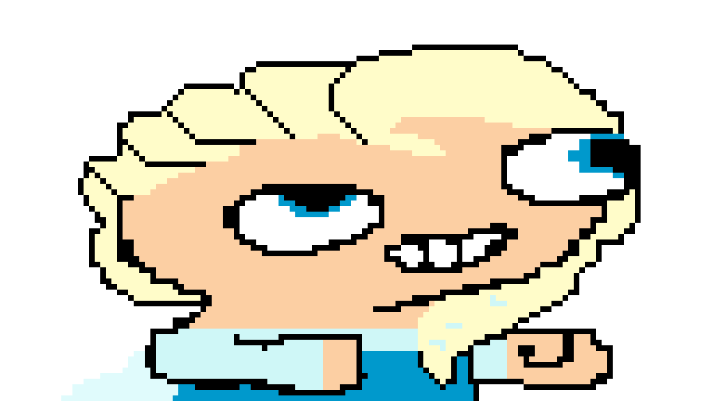 Editing Derpy Elsa - Free online pixel art drawing tool - Pixilart