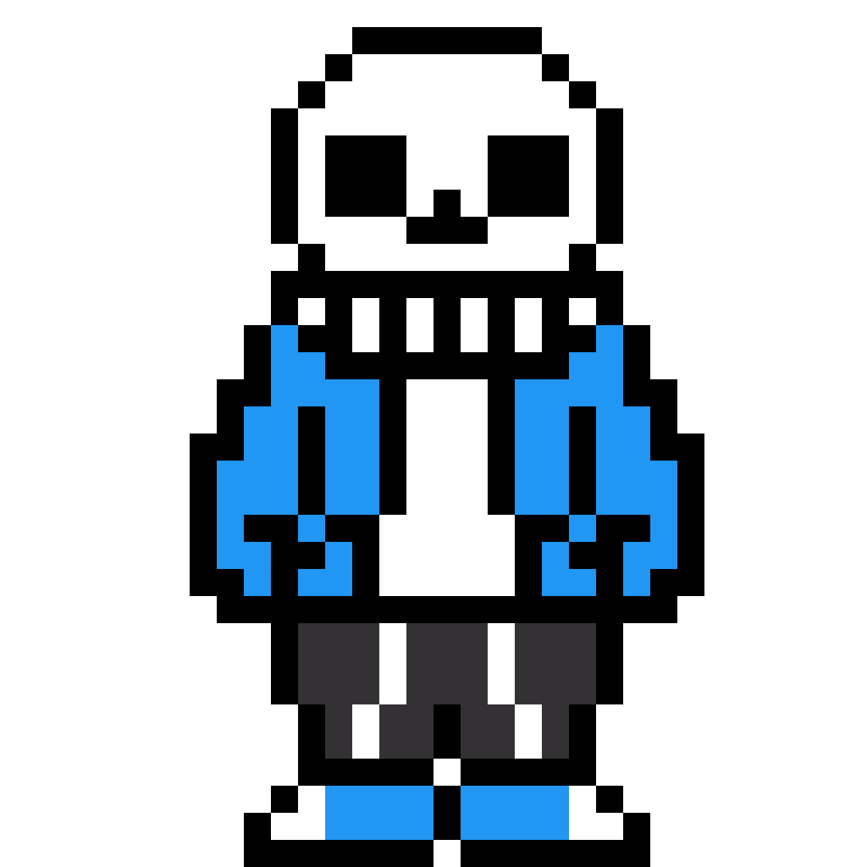 Pixilart - Sans Base by i-am-the