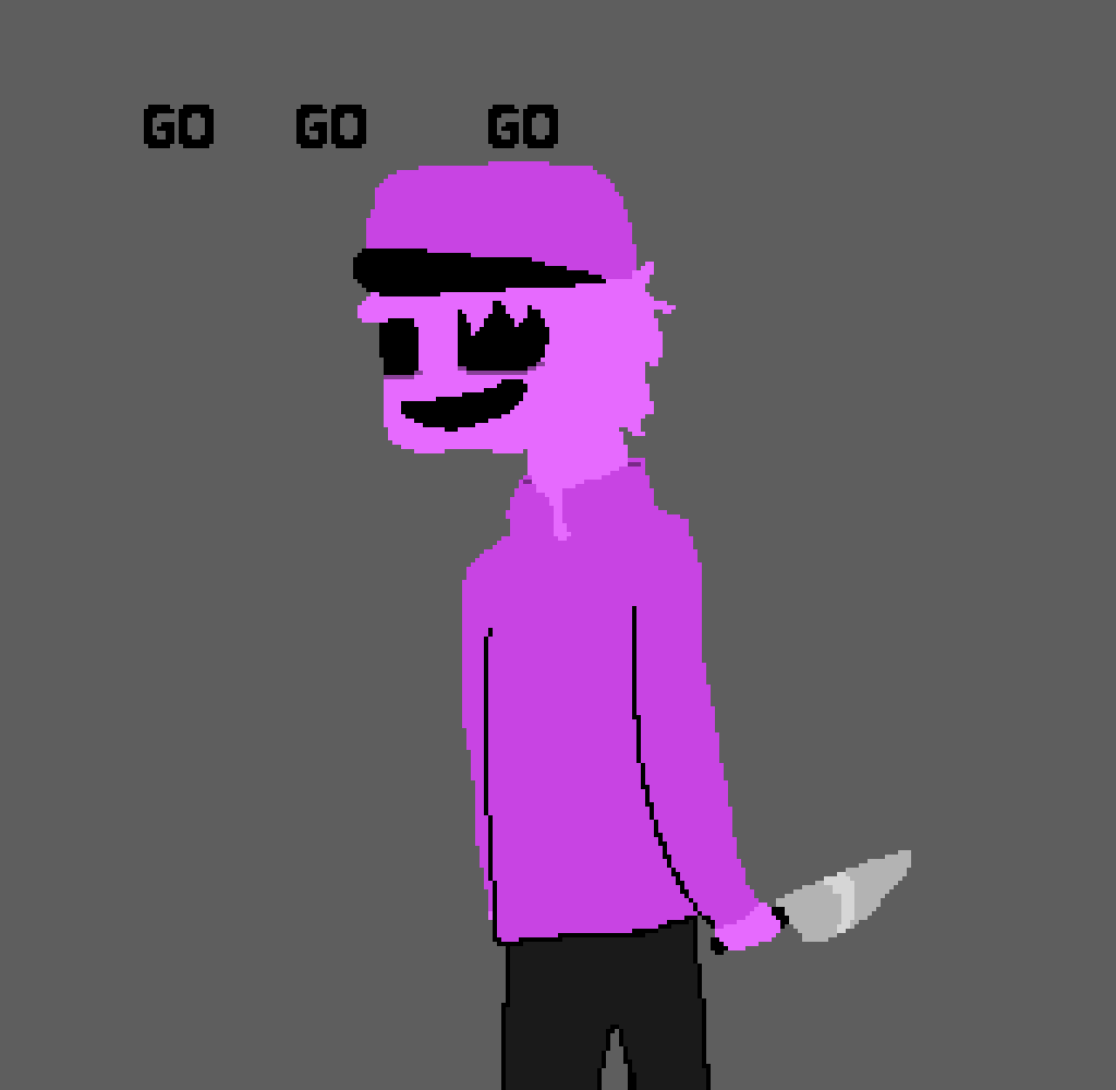 Pixilart - pink guy by EdgyTeenager