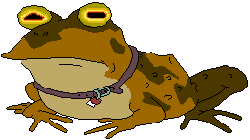Pixilart - hypnotoad by coolbeansauce