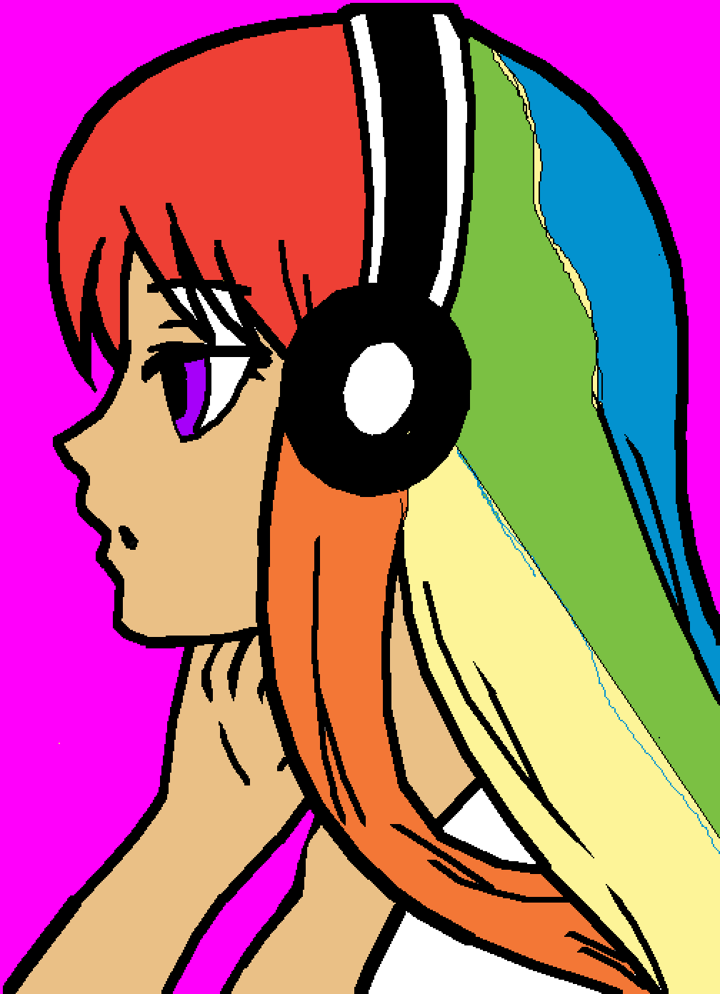 Editing Rainbow OwO - Free online pixel art drawing tool - Pixilart