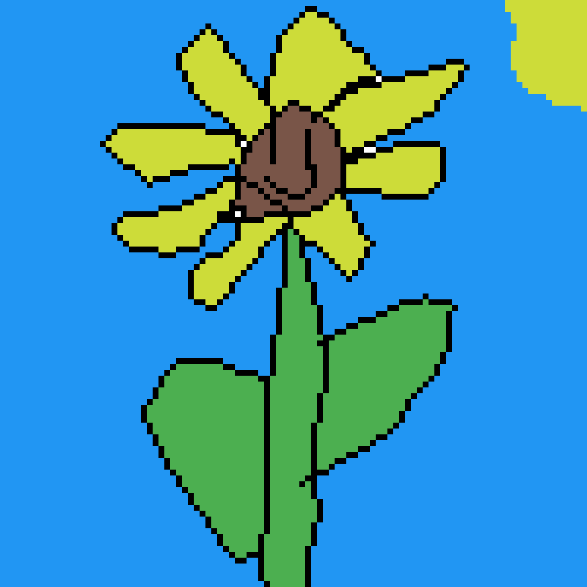Editing sunflora - Free online pixel art drawing tool - Pixilart