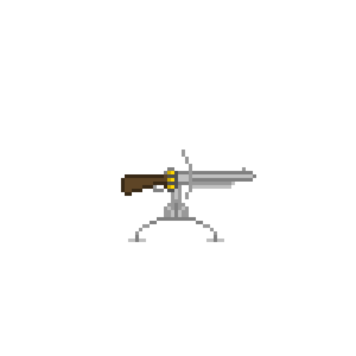 Editing Anti-tank/personel machine gun - Free online pixel art drawing ...