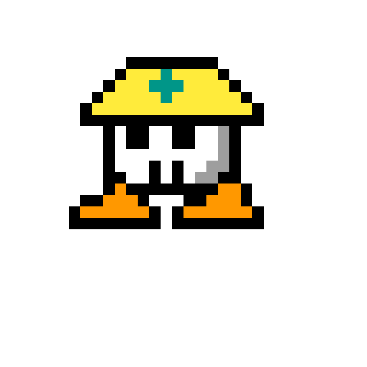Pixilart - hard skull 32x32 by RadenPagam