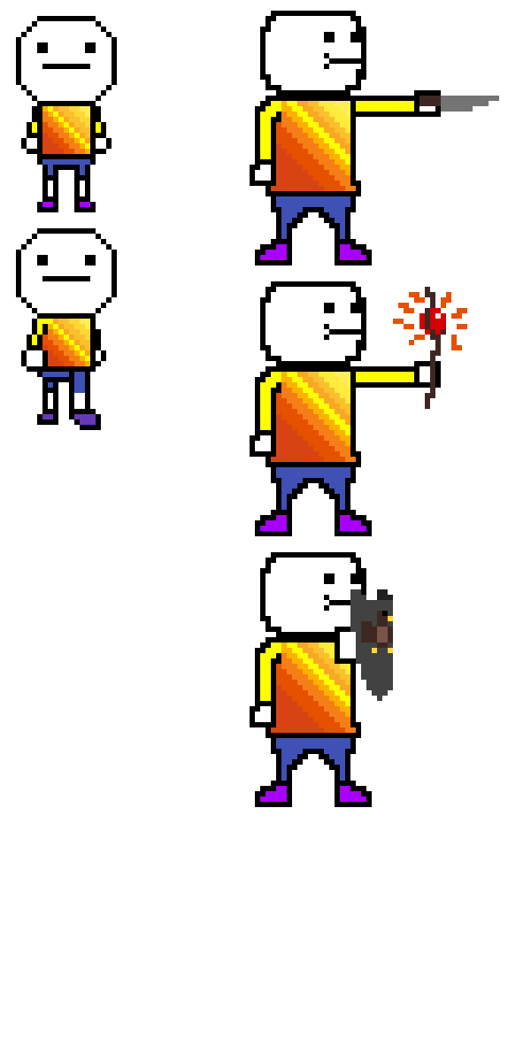 Editing Main game character animation - Free online pixel art drawing ...