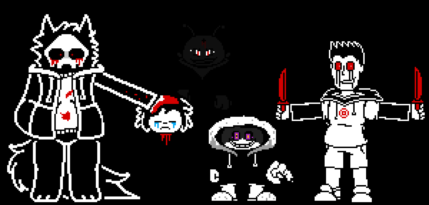 Pixilart - Murder Time Trio Phase 2 by ThatRand0mScug