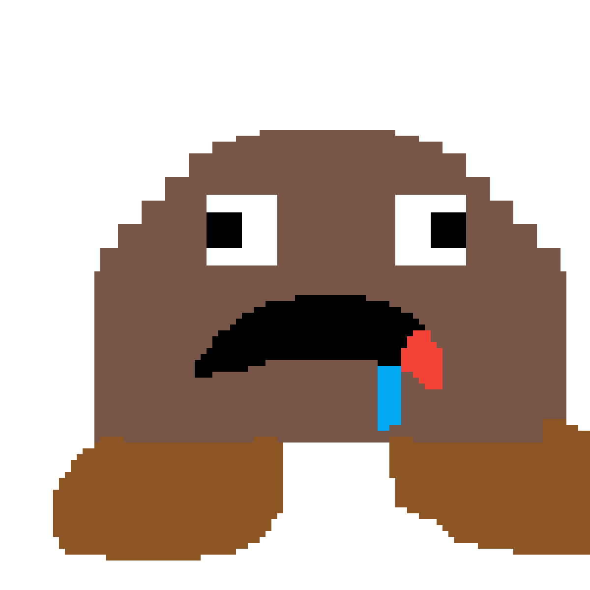 Editing Retarded Goomba - Free online pixel art drawing tool - Pixilart