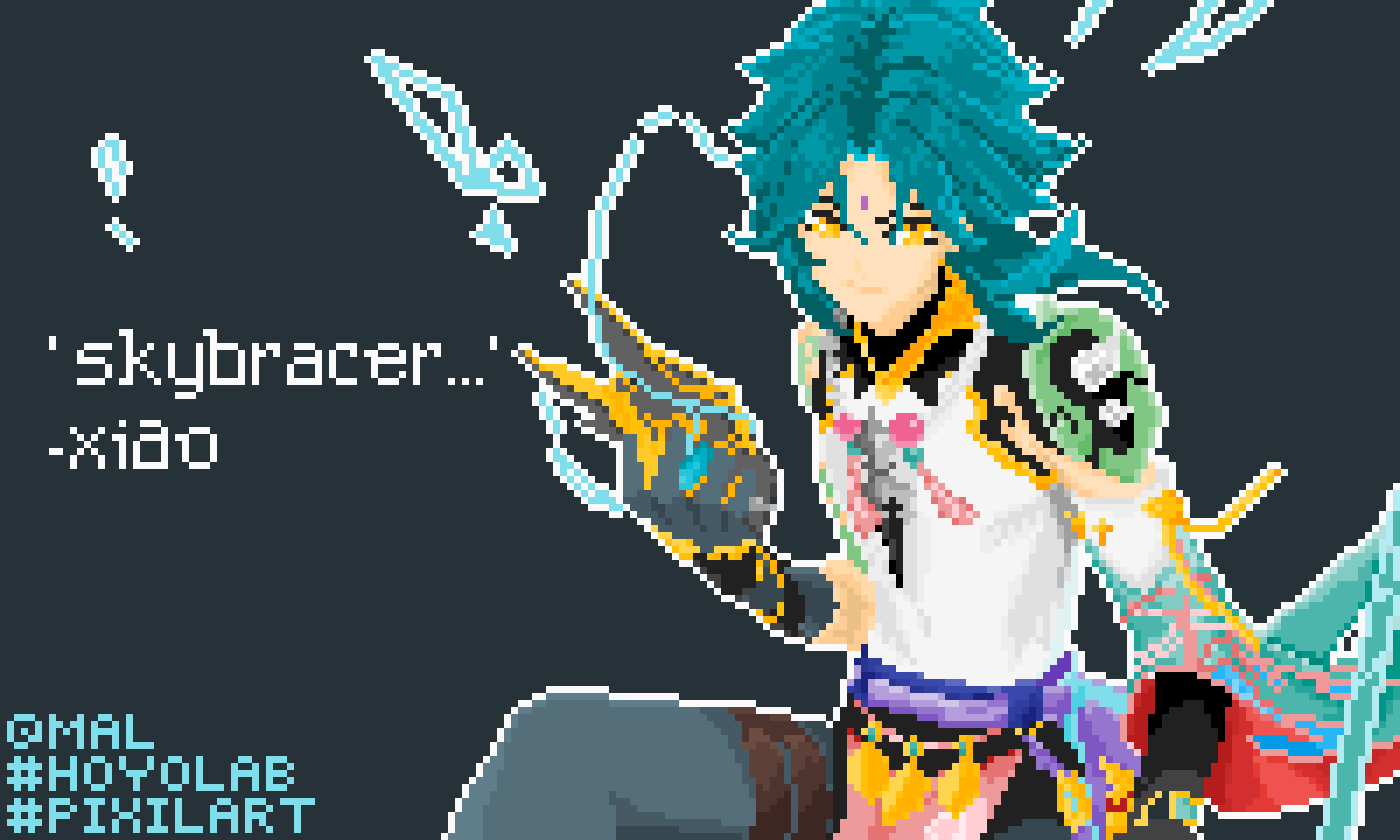 Pixilart - Xiao Fanart by MyAnimeLibrary