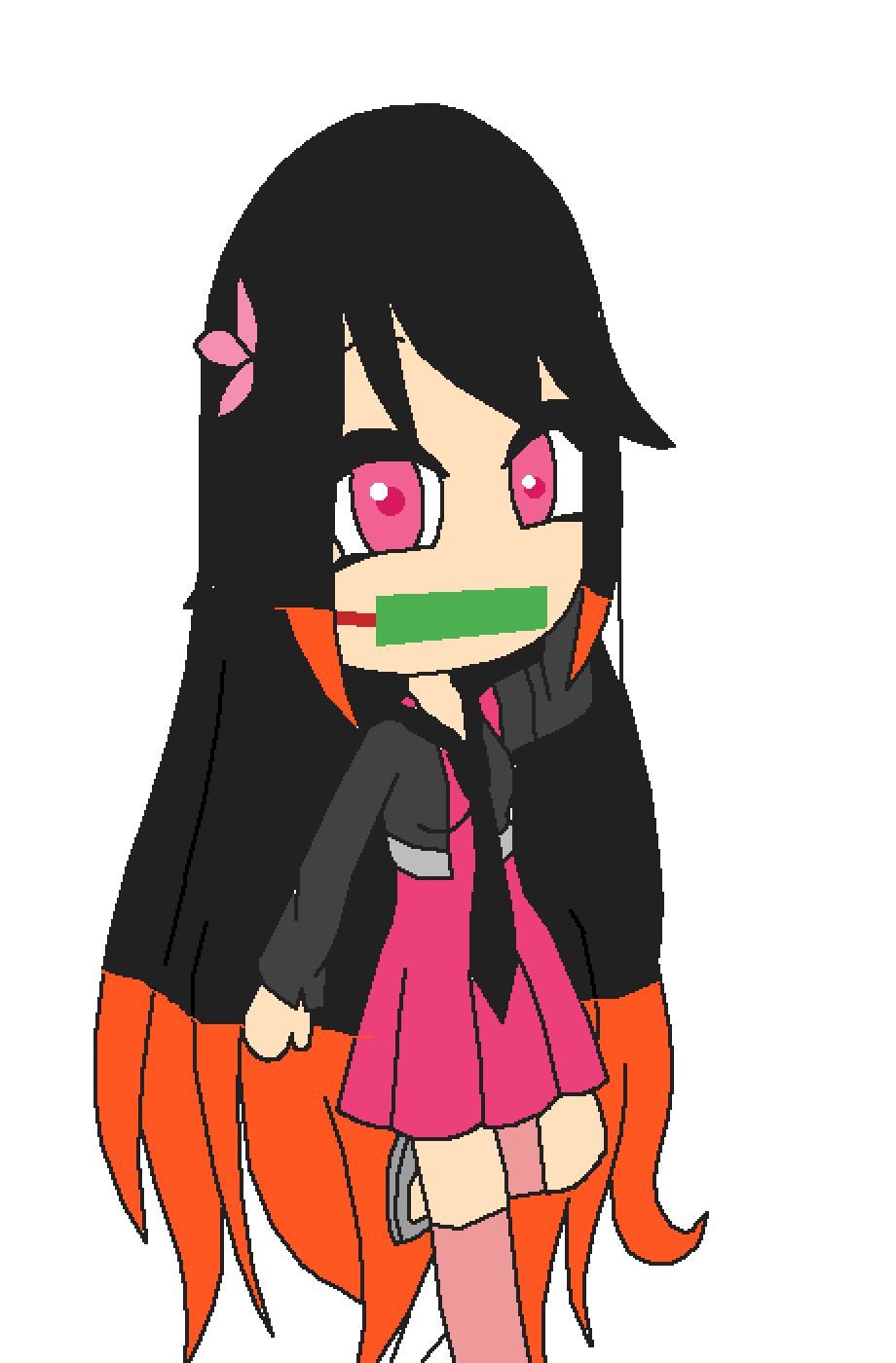 Editing Nesuko Kamado - Free online pixel art drawing tool - Pixilart