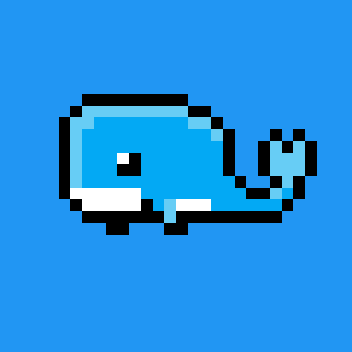 Pixilart - whale by pixlmaster11
