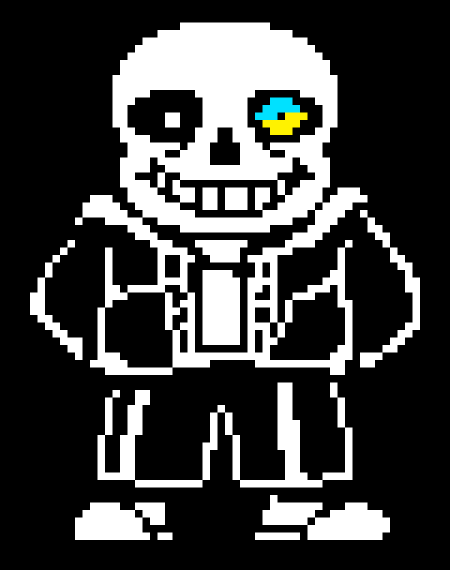 Pixilart - Genocide Sans by appleade33