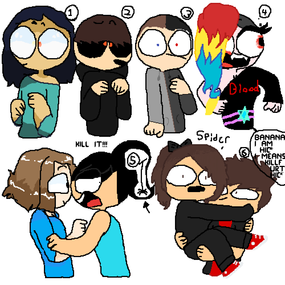Pixilart - Edit yourself in scared by ferretbread