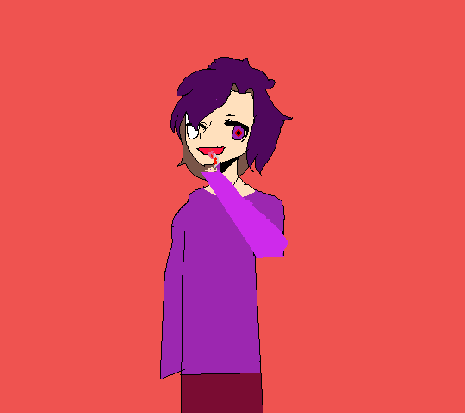 Pixilart - william a by glitch-bish