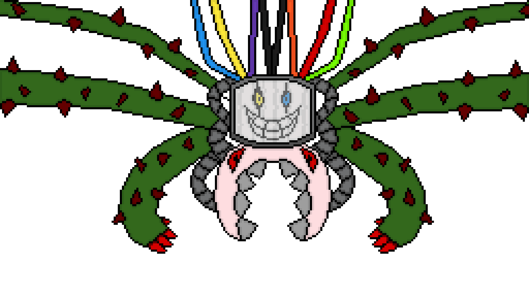 Pixilart - Ultra Flowey Expressions by animator-496