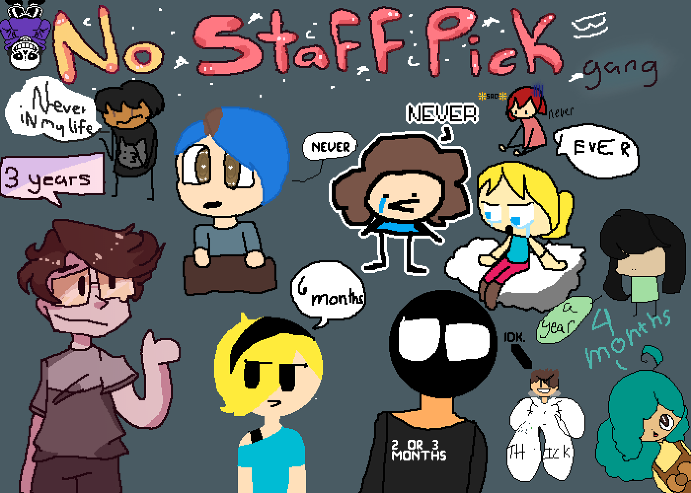 Editing Nope smh - Free online pixel art drawing tool - Pixilart