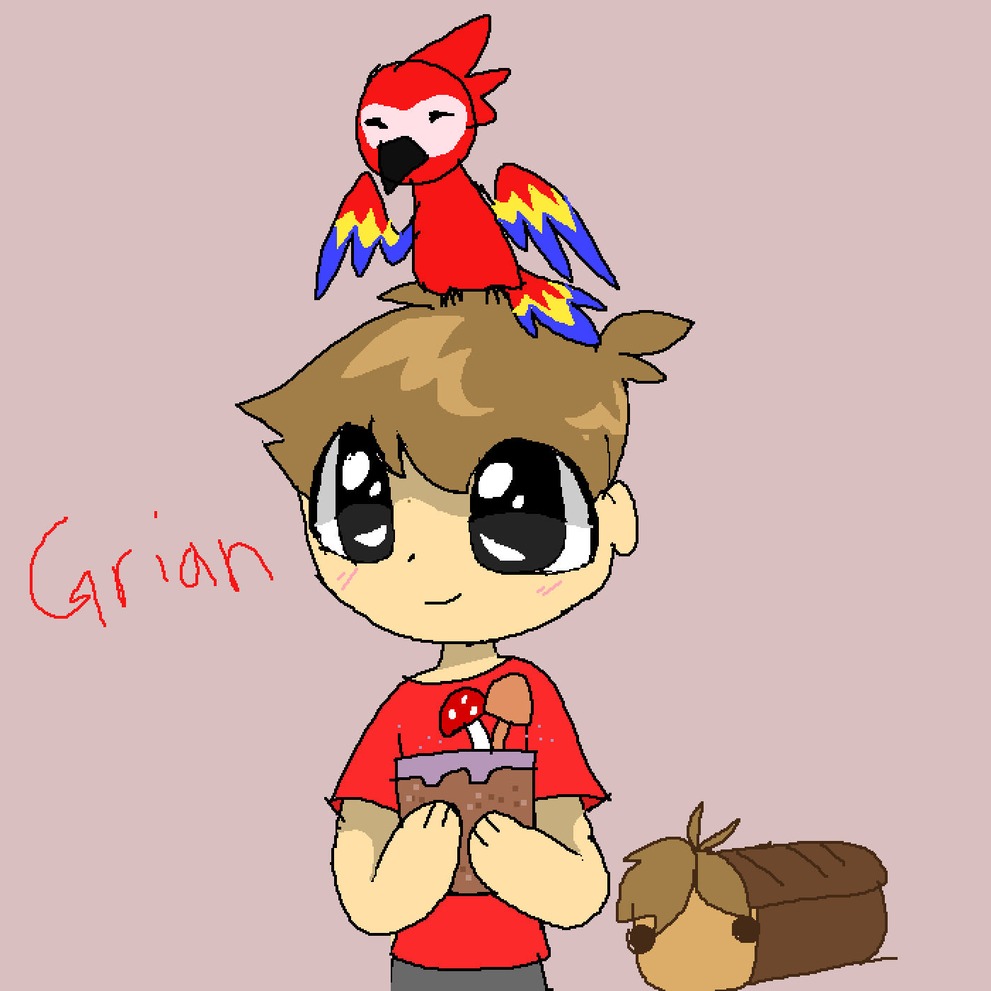 Pixilart - Random Grian fanart by Astrowaffle