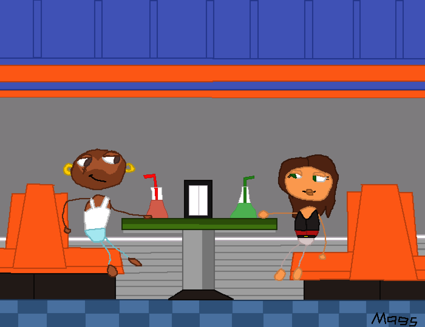 Pixilart - Date Night by MagsPixilArt