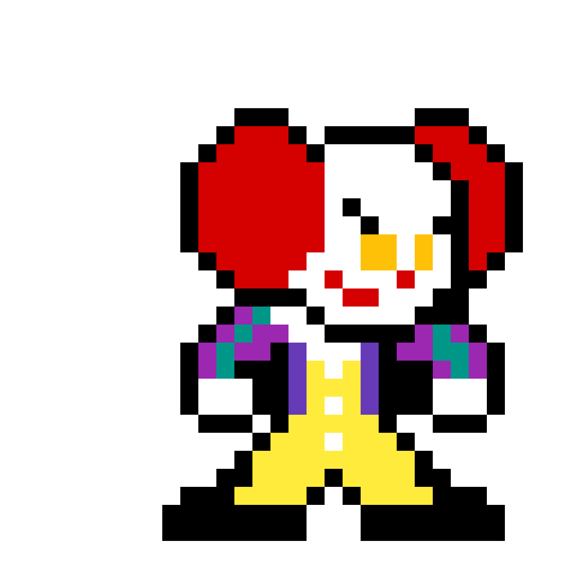 Pixilart - Pennywise sprite by Anonymous