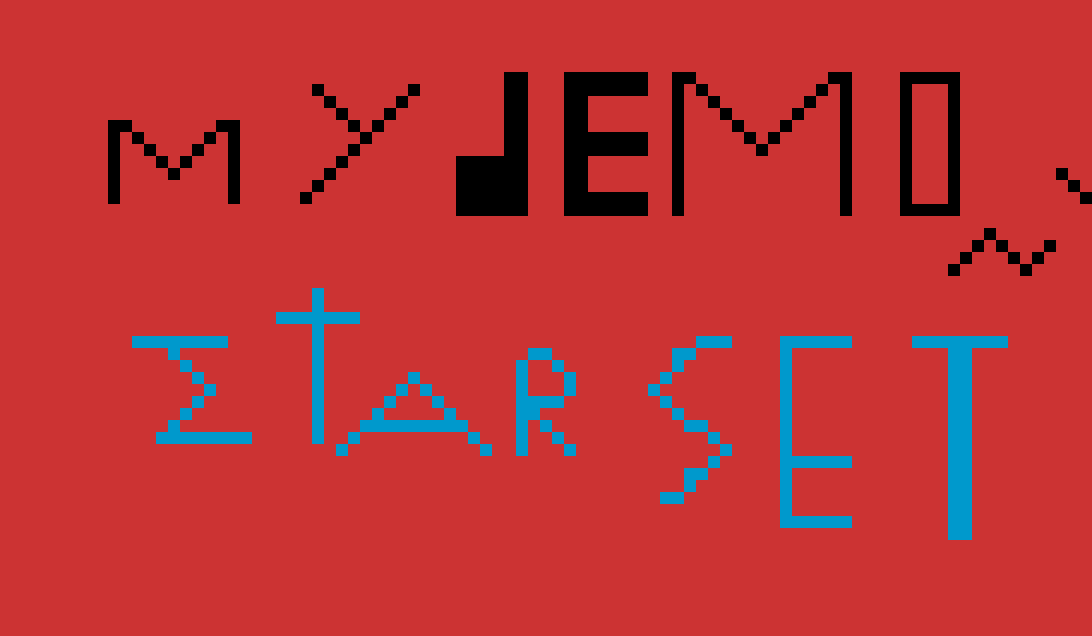 Editing My demon star set - Free online pixel art drawing tool - Pixilart