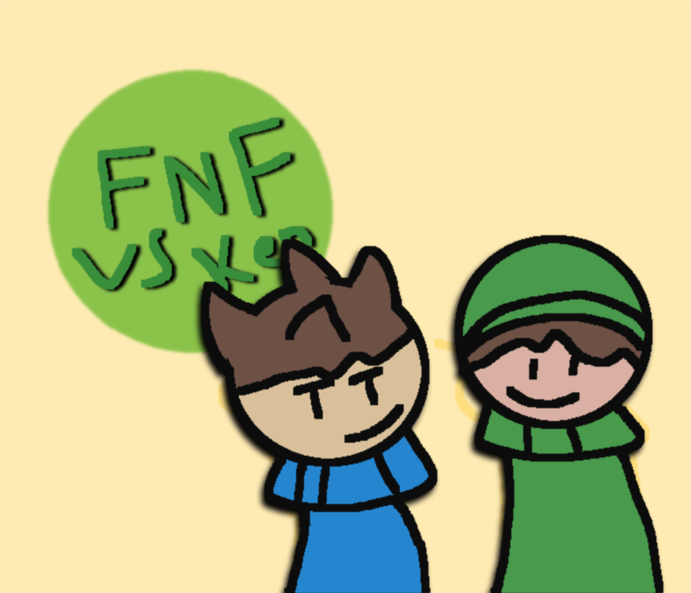 Pixilart - Fnf vs Ken x bit kid by 8-bito-Declan