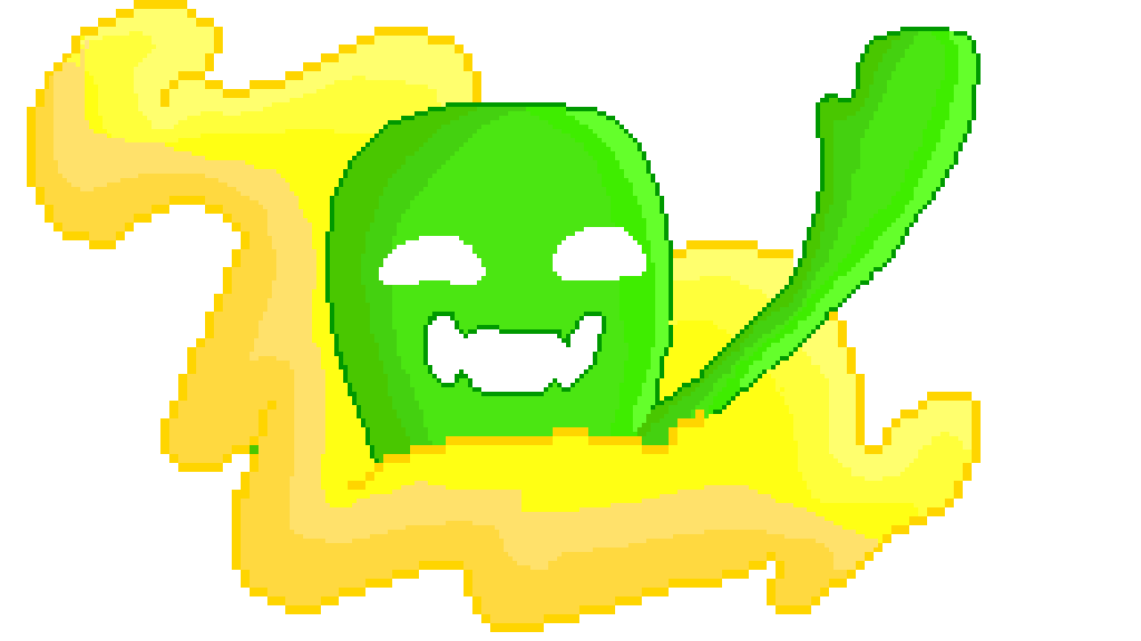 Editing Greenie Ghost - Free online pixel art drawing tool - Pixilart