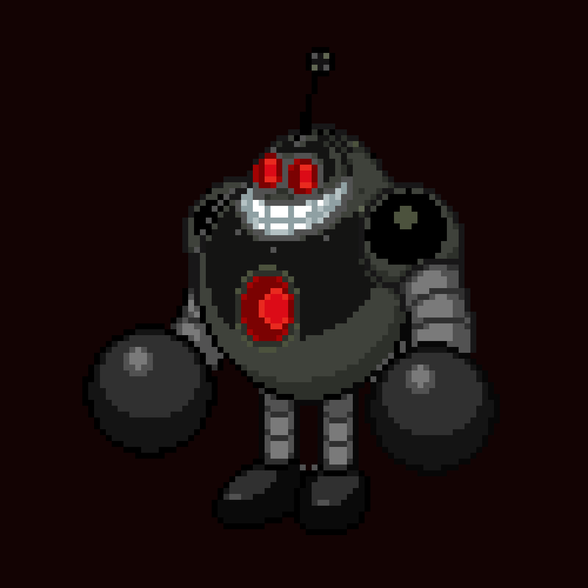 Editing Ultimate dark fawful bot/mech - Free online pixel art drawing ...