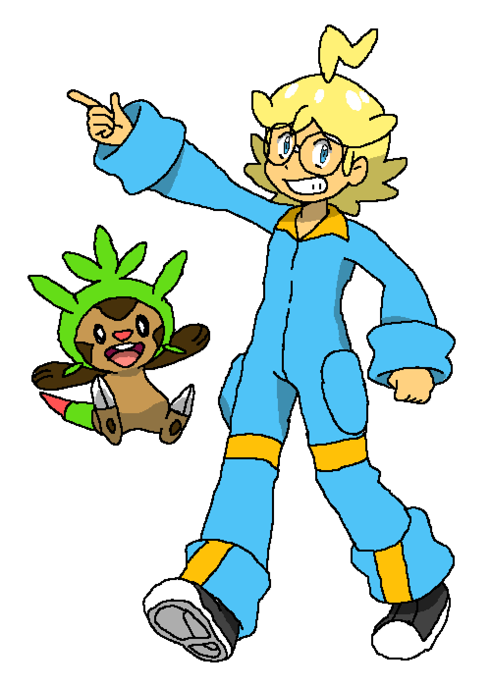 Pixilart - clemont by DrawManiac