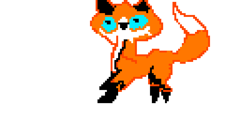 Pixilart - foxie by Anonymous