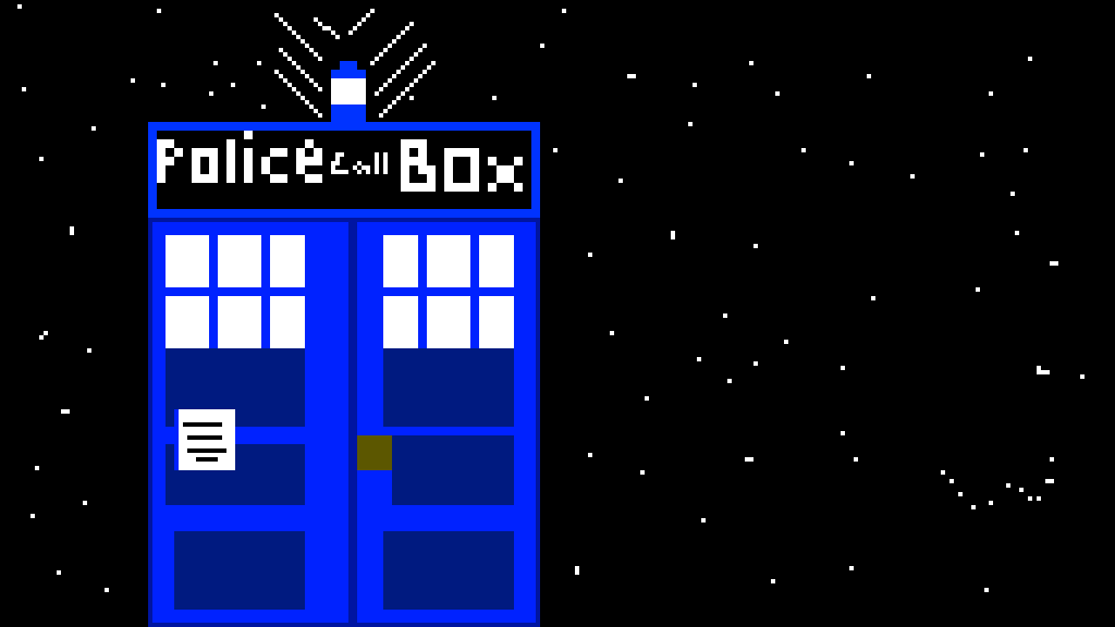 Pixilart - TARDIS by Deathstarkille