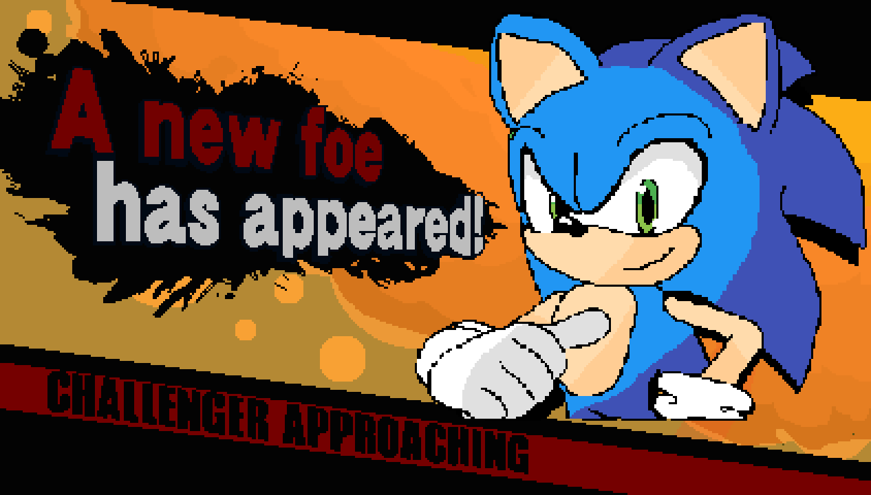 Pixilart - sonic join the smash by atobin0002