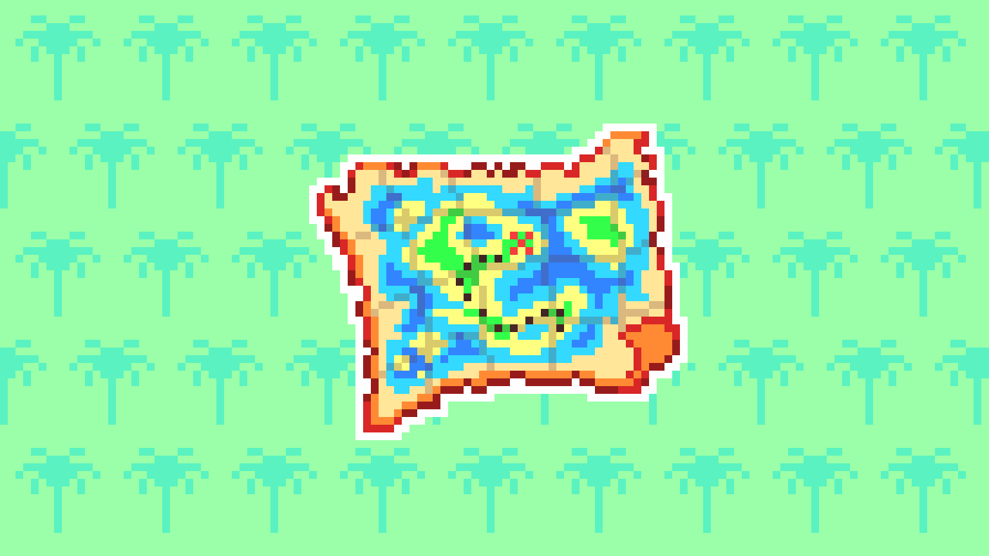 Pixilart - Treasure Map by Ossi101